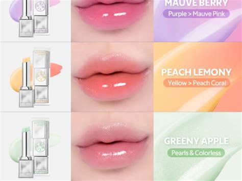 [tirtir] Waterism Mellow Lip Balm 3 2g Icy Blue Maauve Berry Peach Lemony Greeny Apple