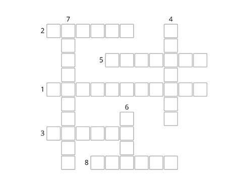 Learning A Langguage Text Comprehension Ex 4 Crossword