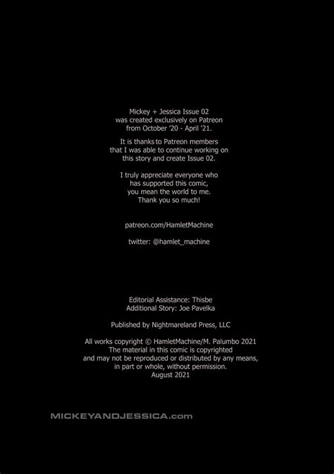 Mickey And Jessica Comic Mickey Jessica Issue 2 063