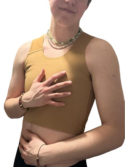 Wonababi Chest Binder Flat Pro Trans Binder With Both Side Zipper