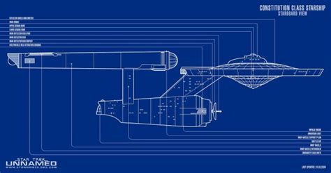 Original And Refit Schematics For The Constitution Class Chernobog13 On Tumblr