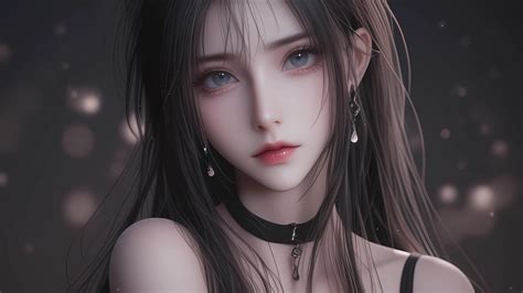 黑色长发女子暗色系4k动漫高清壁纸3840x2160免费下载 墨鱼部落格 黑色长发女子暗色系4k动漫高清壁纸3840x2160免费下载 墨鱼部落格