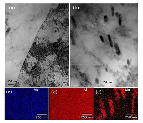 A Tem Image Showing The Grain Boundary Beta Phase In Sensitized Al