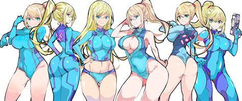 Rule 34 Ass Blonde Hair Blue Eyes Bodysuit Breasts Edit Enpe Gun Long