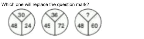 which number replace the question mark