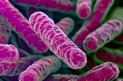 Illustrations Of Bacteria Under The Microscope Stock Illustration Illustration Of Discovery