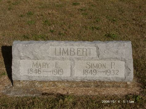 Mary Elizabeth Mote Limbert 1846 1919 Monumento Find A Grave