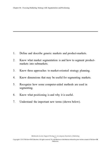 Notesch04 Pdf Marketing Market Segmentation