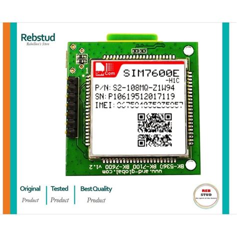 4g 3g 2g Lte Gprs Edge Gnss Gps Module Breakout Iot Module Sim7600e Sim A7600c1 Shopee