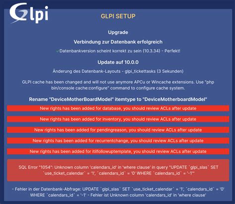upgrade bug glpi 10 0 · issue 11331 · glpi project glpi · github