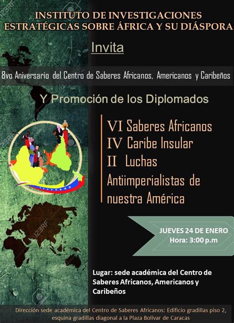 8vo Aniversario Del Centro De Saberes Africanos Americanos Y Caribeños