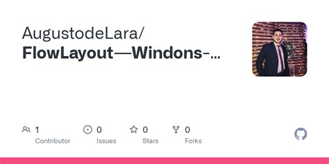 Github Augustodelara Flowlayout Windons Forms