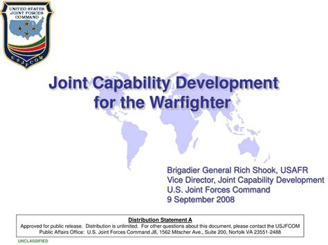 Ppt Joint Capability Development For The Warfighter Powerpoint Presentation Id258141