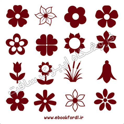 16 طرح معرقکاری طرح گل فروشگاه آنلاین ایبوک سافت