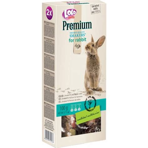 LOLO PETS PREMIUM SMAKERS TIL KANIN - Dyrenes Butikk