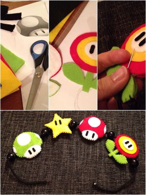 Felt Mario Mobile Made By Me Fun Craft Project The Dad Loves It