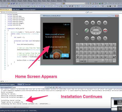 Visual Studio 2012 Build Failed Monodroid Does Not Support Running