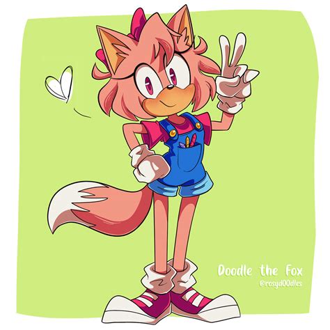 Sonic Oc Doodle The Fox On Behance