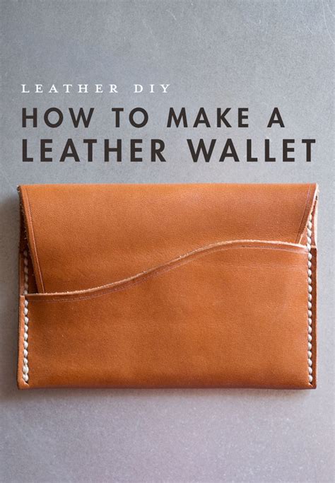Diy Leather Wallet