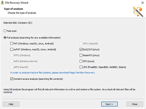 Magic Linux Data Recovery Software For Files And Partitions Repair East Imperial Soft
