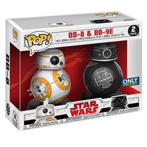 Funko Pop Bb 8 And Bb 9e Star Wars Episode Viii The Last Jedi 0