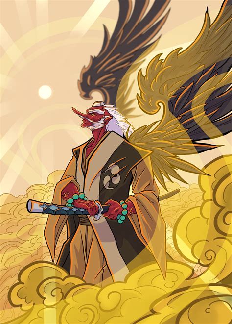 Artstation Tengu Samurai