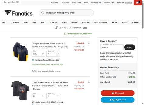 Fanatics Discount Codes 10 Off 5 Verified Jul 2025
