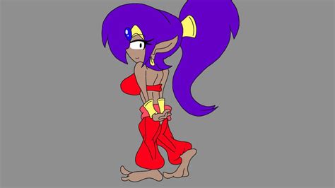 Shantae In Cute Pose By Thesenpaiartist026 On Deviantart