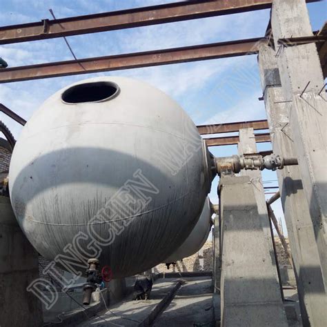 China Rotary Spherical Digester For Making Paper Pulp Manufacturers And