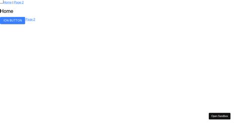 React Client Side Routing Stencil Web Component Test Codesandbox