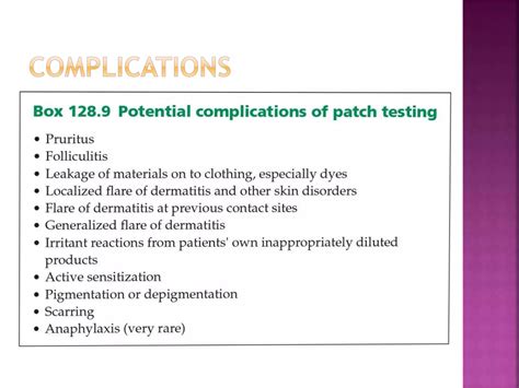 Patch Test In Dermatology Pptx