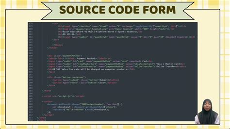 Dfp50193 Web Programming Problem Based Task 1 Youtube