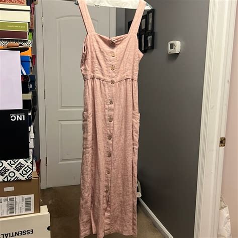 Rachel Zoe Dresses Rachel Zoe Long Linen Dress Poshmark