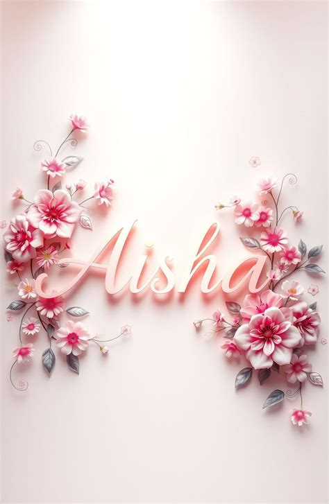 🔥 Free Download Aisha Name Wallpaper Themes By Ble Wallpapersafari