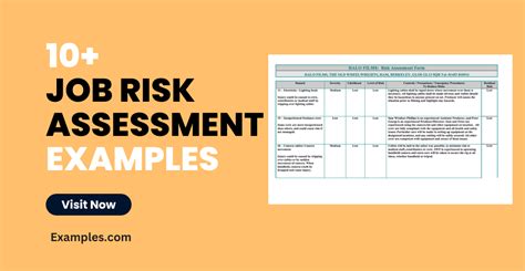 Risk Assessment Examples