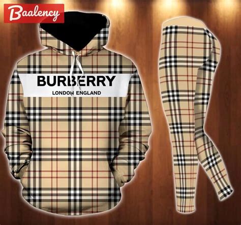 Burberry Hoodie Leggings Luxury Brand Clothing Clothes Outfit For Women