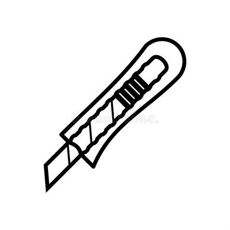 Cutter Blade Icon Vector Stock Vector Illustration Of Blade 235321677