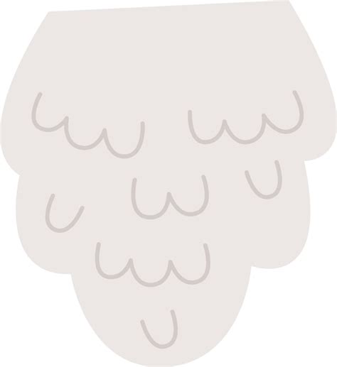 Cartoon Bart Ikone Premium Vektor