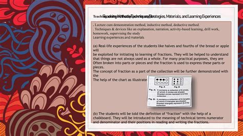 Pedagogical Analysis Fraction Pptpptx