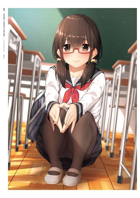 Go 1 Megane Pantsu Pantyhose Seifuku 811209 Yandere