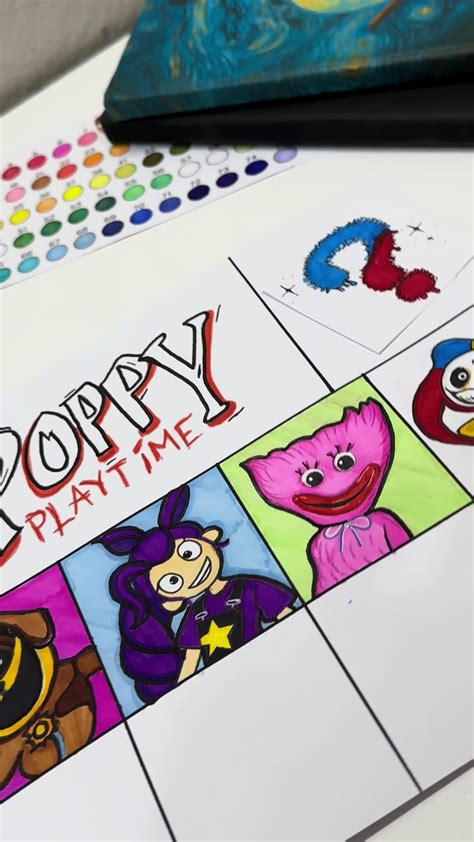 Dibujo De Poppy Playtime Guía Simple Y Divertida Tiktok