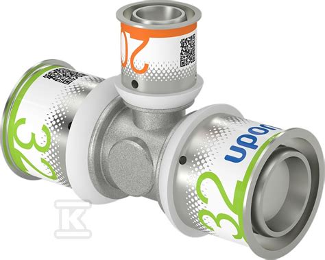 Uponor S Press Plus Reducing Tee 32 20 32 1070581