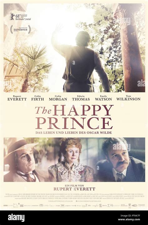 The Happy Prince German Poster Bottom From Left Rupert Everett As