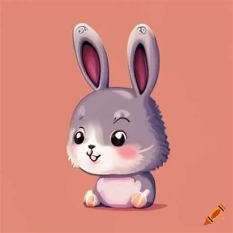 Cute Bunny Doodles On Craiyon