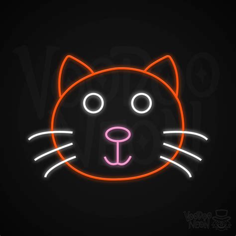 Cat Neon Sign Free Shipping Voodoo Neon