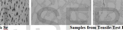 Microstructures Of As Cast Alloys With Different Sr Addition Download