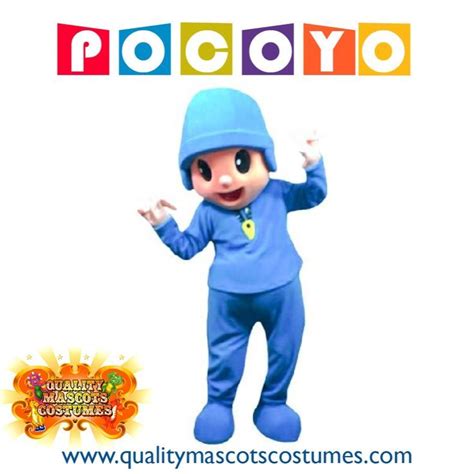 Pocoyo Characters Mascot Costumes Pocoyo Mascot