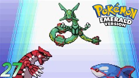 Pokémon Emerald Version 27 • Rayquaza To The Rescue Youtube