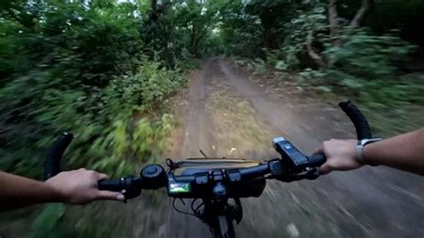 E Bike Pov Ride An Electric Bike Stock Video Pond5