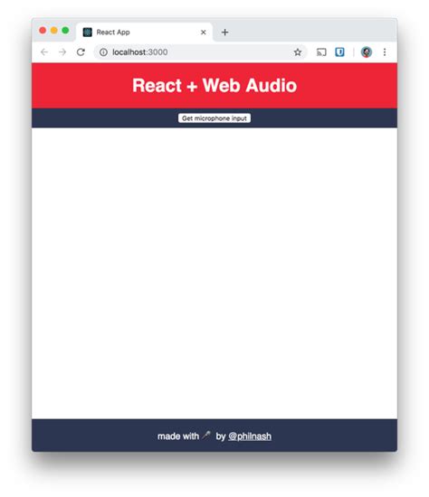 Audio Visualisation With The Web Audio Api And React